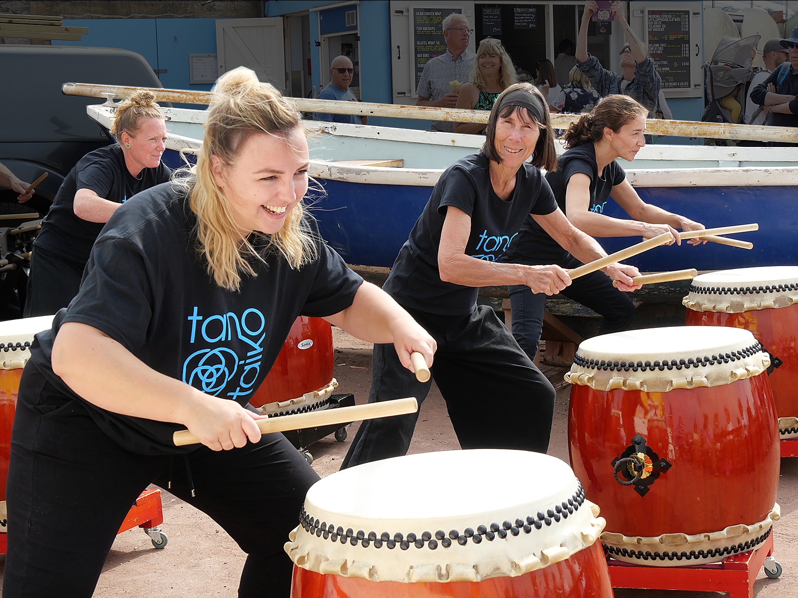 Tano Taiko is the adult performing group of Taiko South West.